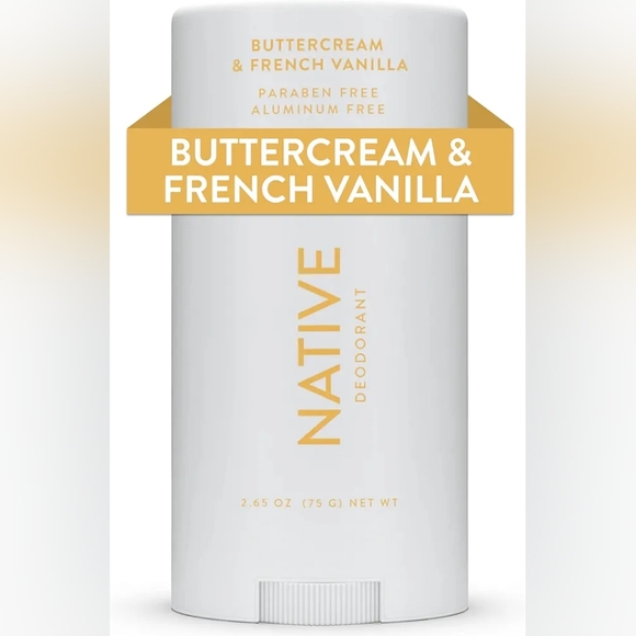 Native | Bath & Body | Native Buttercream French Vanilla Deodorant New | Poshmark